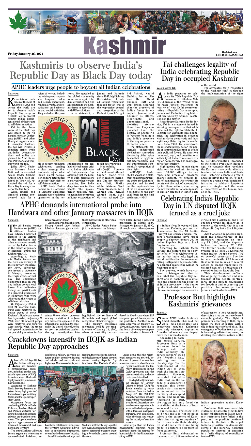 Epaper - Pakistan Observer | Islamabad Station